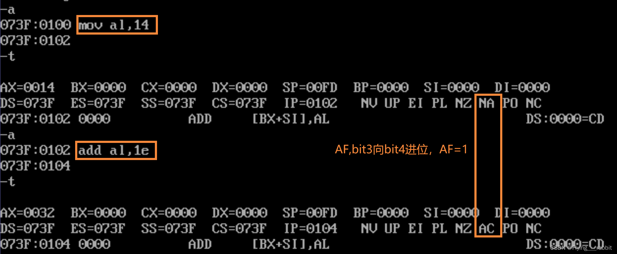 DOSBOX的debug指令_dosbox中debug的指令怎么用-CSDN博客