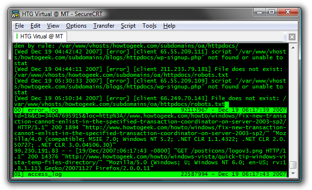 multitail_使用MultiTail for Linux监视单个Shell中的多个日志-CSDN博客