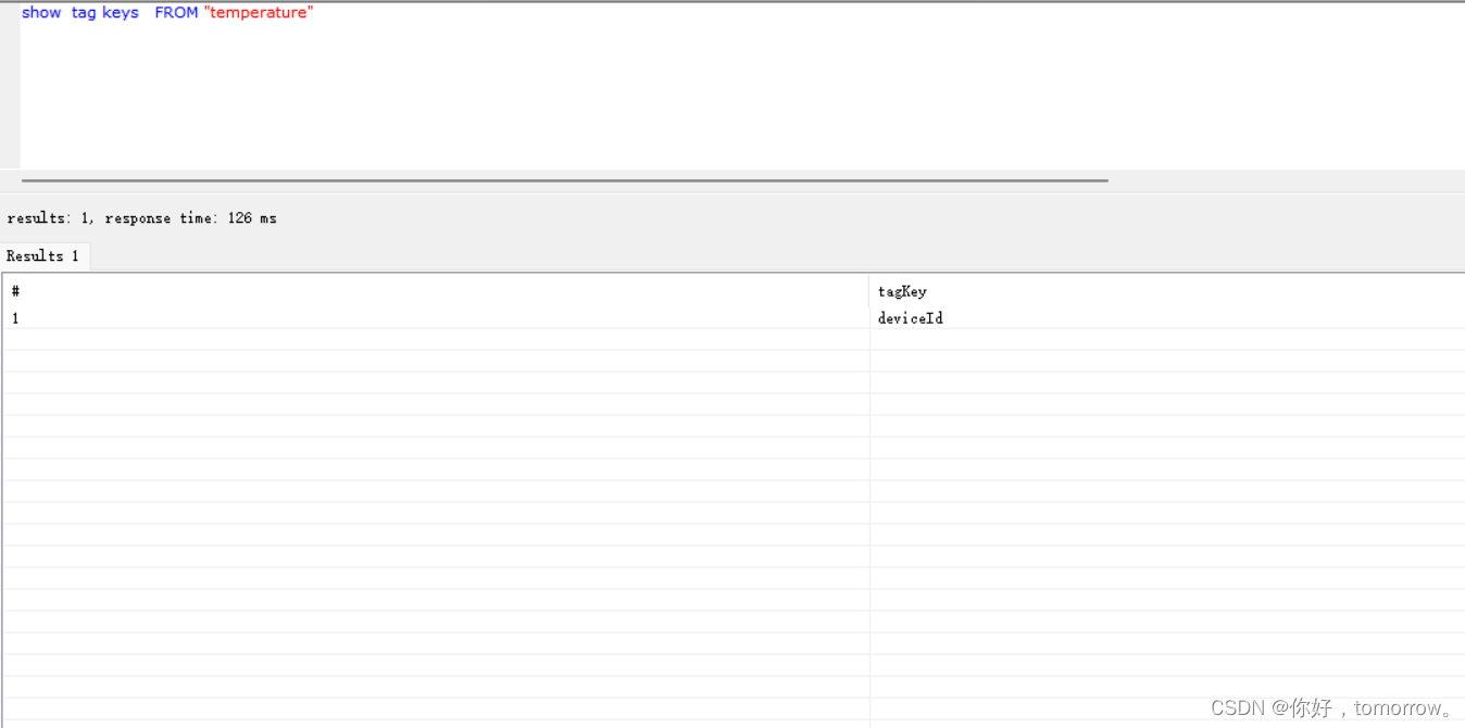 influxdb 中查看表中tag和field的字段类型_influxdb field类型-CSDN博客