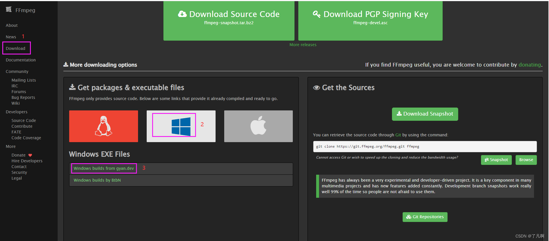 2、Window下安装FFmpeg并实现将摄像头的流推流到SRS_windows使用ffmpeg推流到srs-CSDN博客