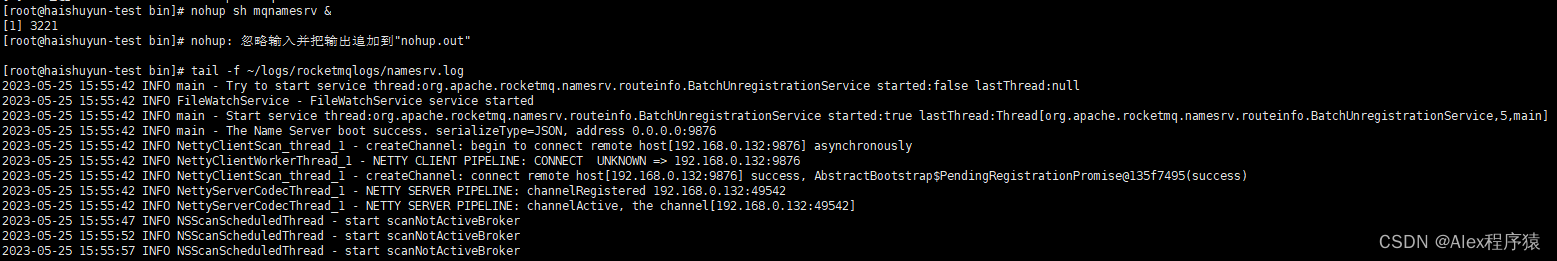 【Linux系统安装RocketMQ并整合到SpringBoot项目】_我在linux上配置了一个rocketmq集群,如何接入到系统中-CSDN博客