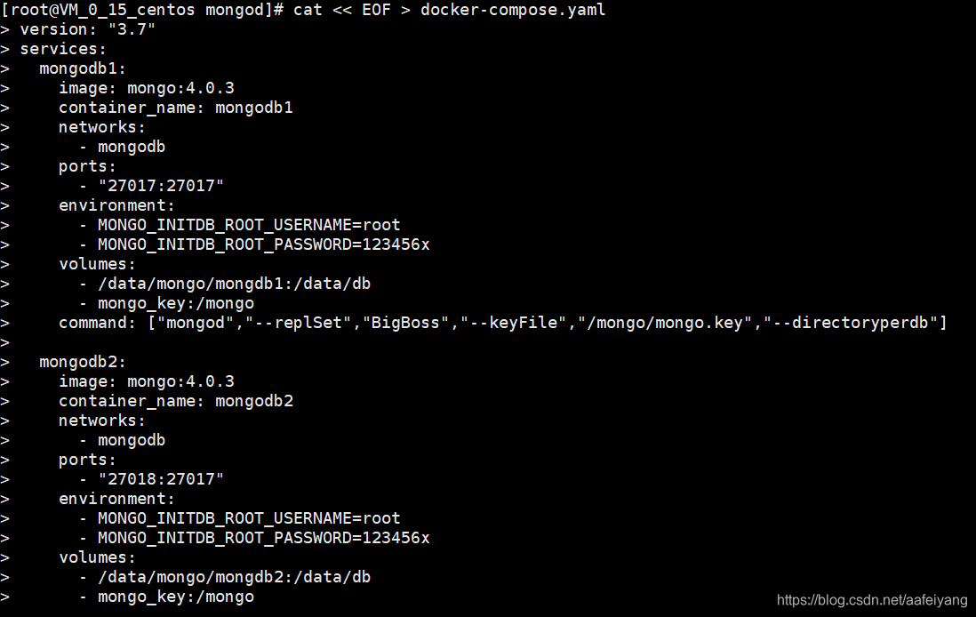 Docker 搭建MongoDB 4.0副本集_docker安装mongodata 4.0版本-CSDN博客