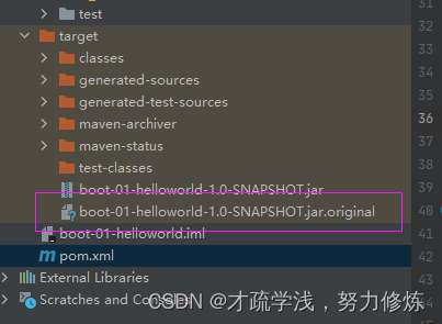 spring-boot-01-helloworld-1.0-SNAPSHOT.jar中没有主清单属性_hello-0.0.1-snapshot.jar中没有主清单属性-CSDN博客