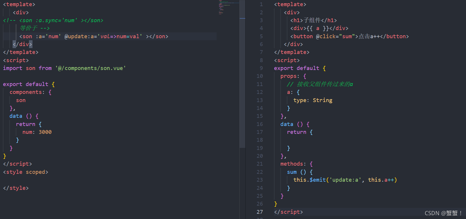.sync和v-model的使用与区别_value:sync v-model-CSDN博客
