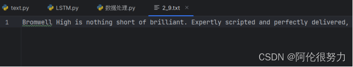 循环神经网络-pytorch搭建-IMDb影评数据集（完整代码文末）_pytorch rnn imdb-CSDN博客