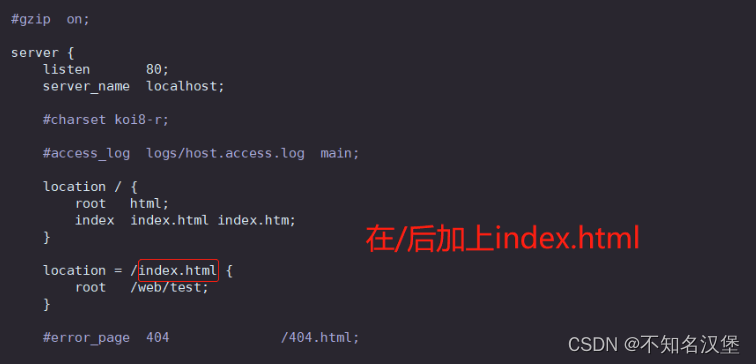 Nginx跳转模块之location_nginx location-CSDN博客