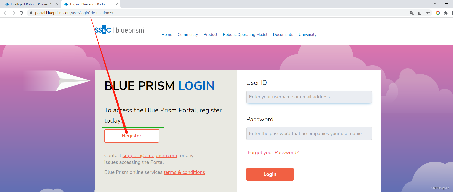 BluePrism注册下载并安装-RPA第一章_blue prism-CSDN博客