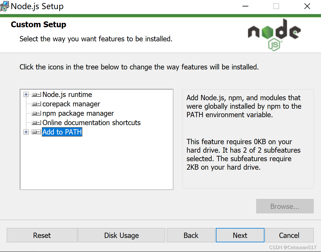 安装Node.js教程，win10_win10安装node16.15-CSDN博客