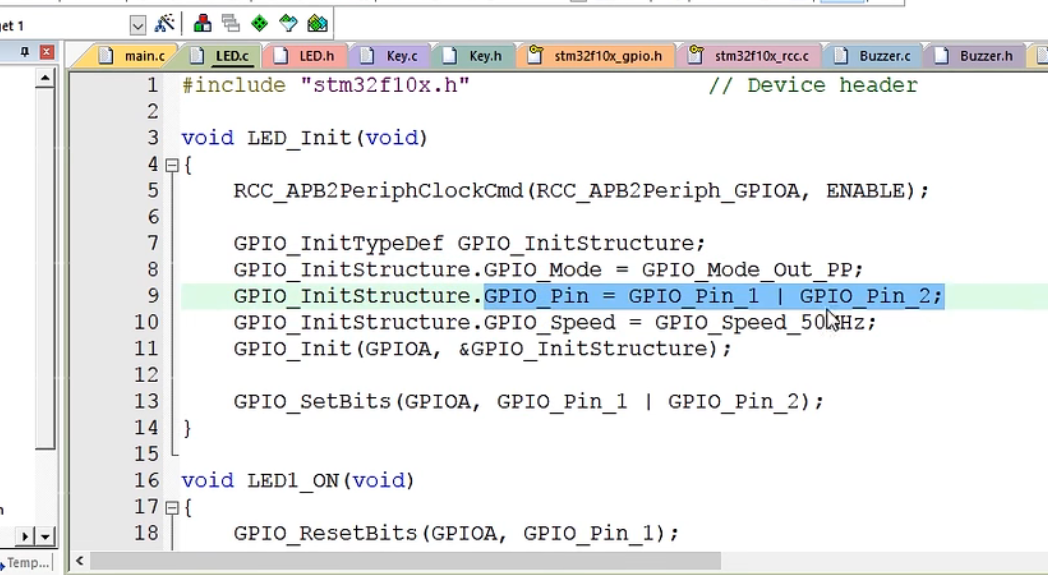 STM32入门教程-2023版【3-4】总结GPIO使用方法-CSDN博客