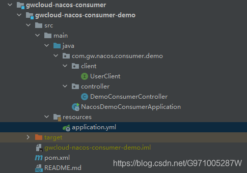 【教程】SpringCloud+Nacos+Feign+Gateway ( 三 ) Nacos Feign 服务消费者 使用者（推荐）_idea创建springcloud+nacos消费端 ...