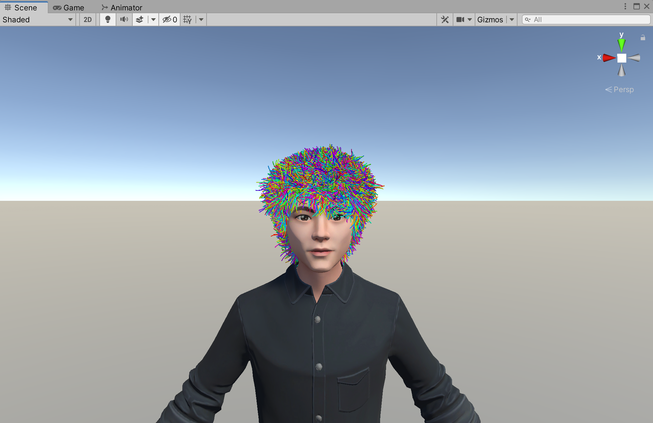 Unity Hair 毛发系统 初体验_unity hairfx-CSDN博客