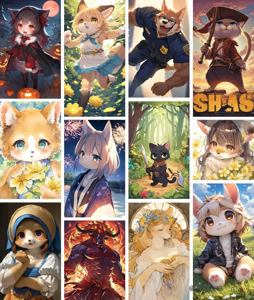 家人们，谁懂啊？高品质毛茸茸萌物生成专用模型，谁不爱啊！_使用什么模型画furry好-CSDN博客