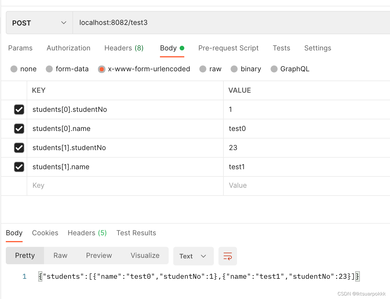 Post方法如何接受数组_post 数组-CSDN博客