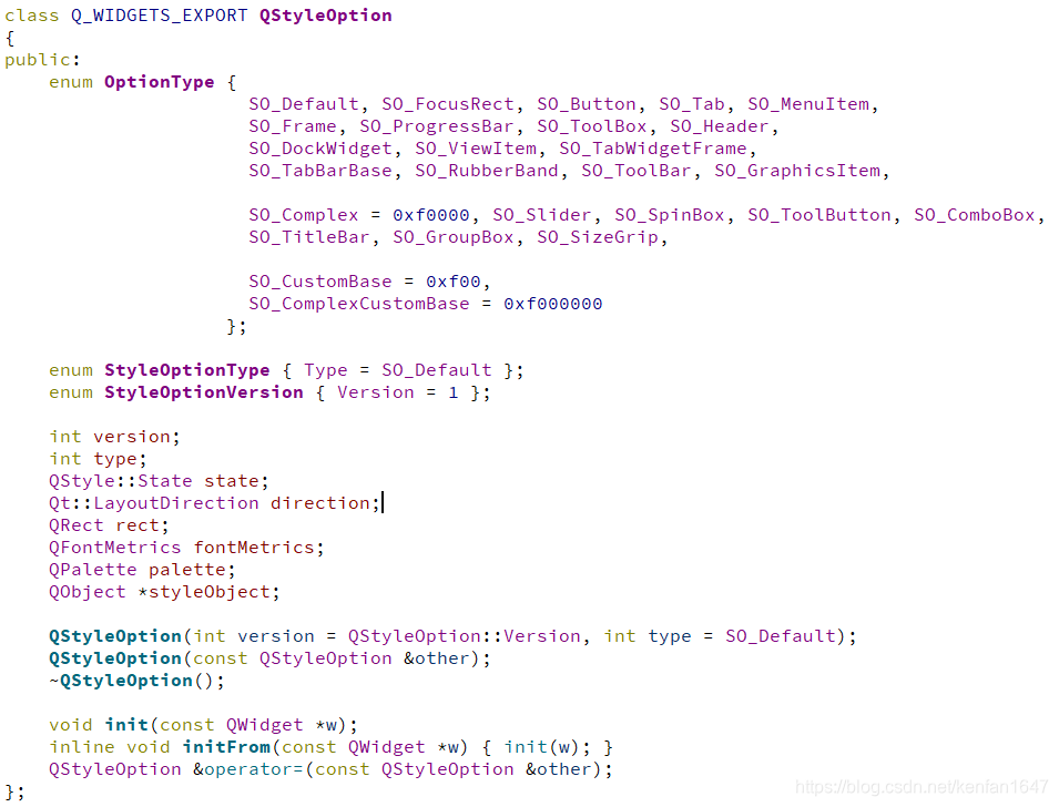 QT风格（QStyle）：绘制控件风格设置--QStyleOption_qstyleoptionbutton-CSDN博客