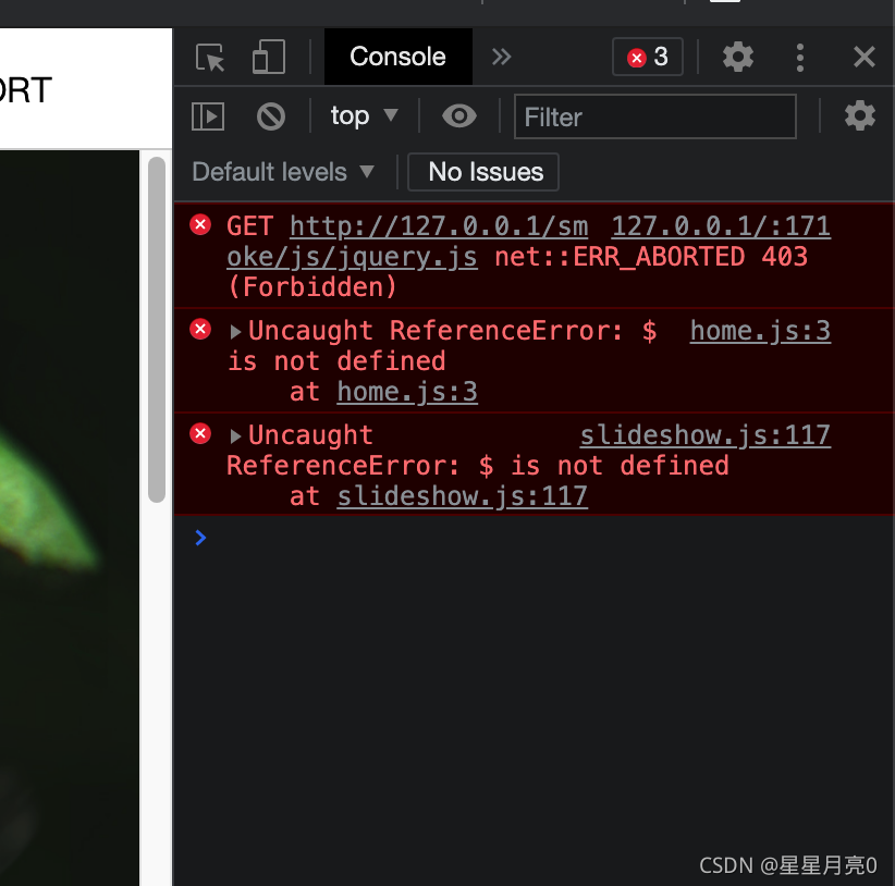 GET jquery.js net::ERR_ABORTED 403 (Forbidden)_jquery get 403 (forbidden)-CSDN博客