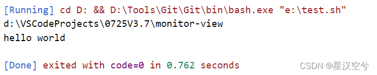 VSCode使用Code Runner插件运行bash脚本时乱码_coderun插件乱码问题-CSDN博客