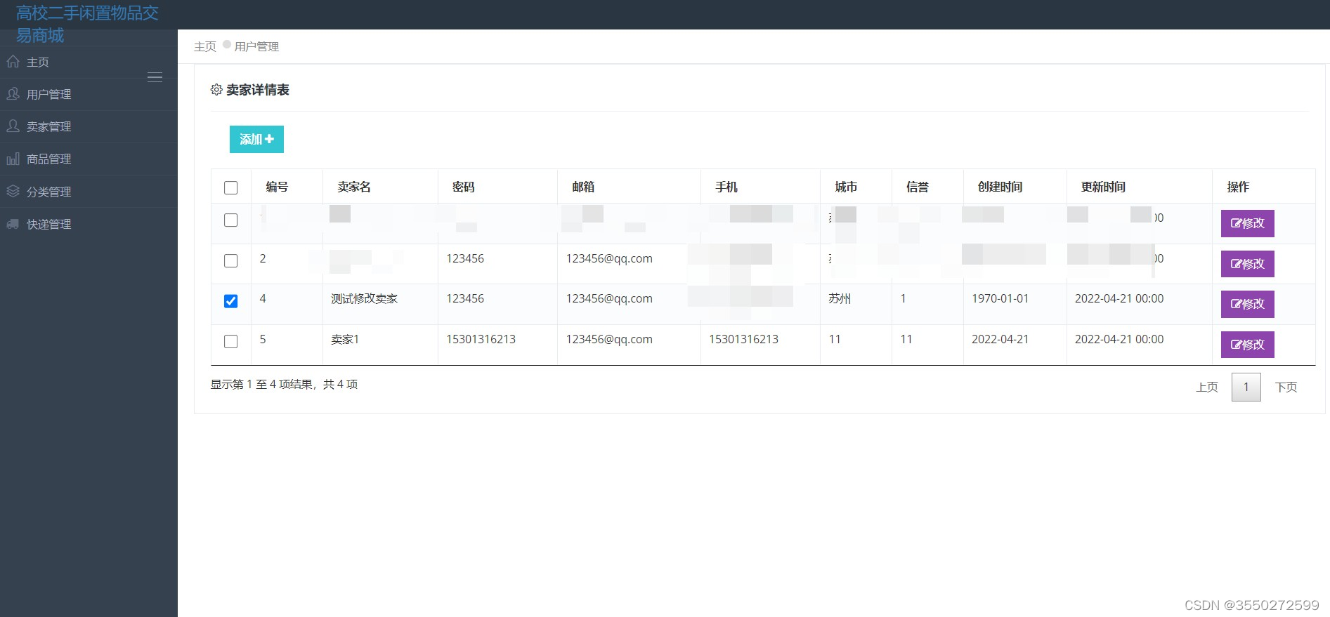 基于SSM+SpringBoot+MySQL+Thymeleaf的高校闲置物品交易商城_ssm+thymeleaf商城-CSDN博客