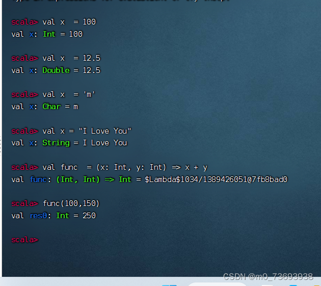 2023 1.2 Scala变量与数据类型_scala val-CSDN博客