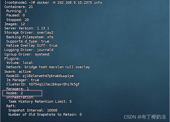 【Docker】创建 swarm 集群_创建swarm集群-CSDN博客
