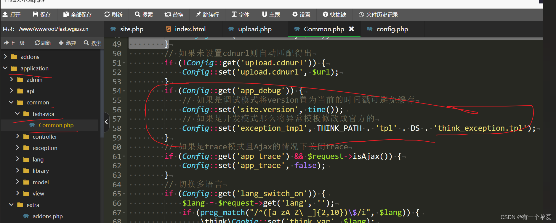 # fastadmin框架调用$site.version返回时间戳的问题##_config::get('site.version') 返回时间戳-CSDN博客