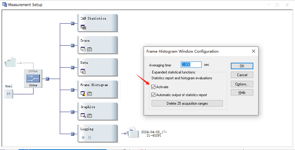 【CANoe】使用Frame Histogram窗口检测报文周期-CSDN博客