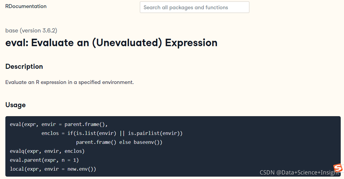 R语言eval函数评估表达式或者字符串实战_r中eval函数执行字符串-CSDN博客