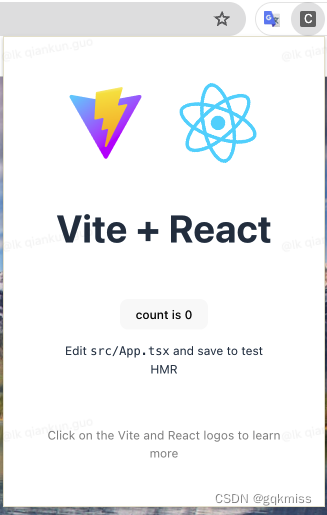 使用 CRXJS、Vite、TypeScript、React、Zustand、Antd 开发 Chrome 浏览器插件——自带热加载，无需手动配置 vite.config.ts 文件 ...
