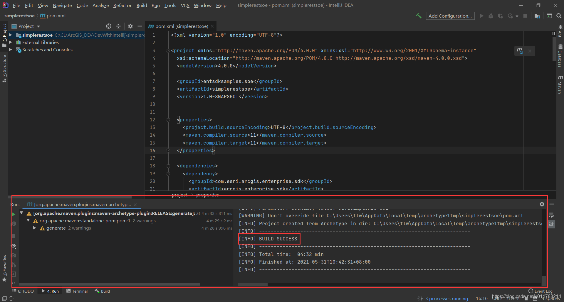 05-Build REST SOEs using IntelliJ_arcgis enterprise sdk java-CSDN博客