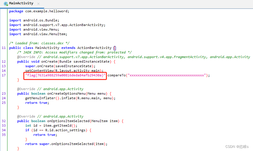 BUUCTF——Reverse——helloword_buuctf reserve hello-CSDN博客