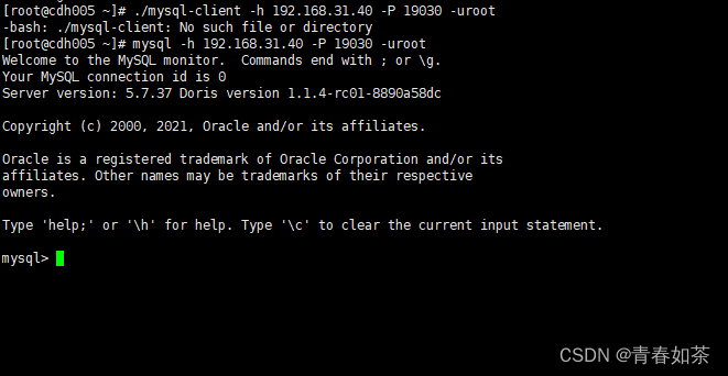 Doris1.1.4集群搭建_navicat连接doris-CSDN博客