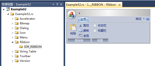 VS2010-MFC（Ribbon界面开发：为Ribbon Bar添加控件）-CSDN博客