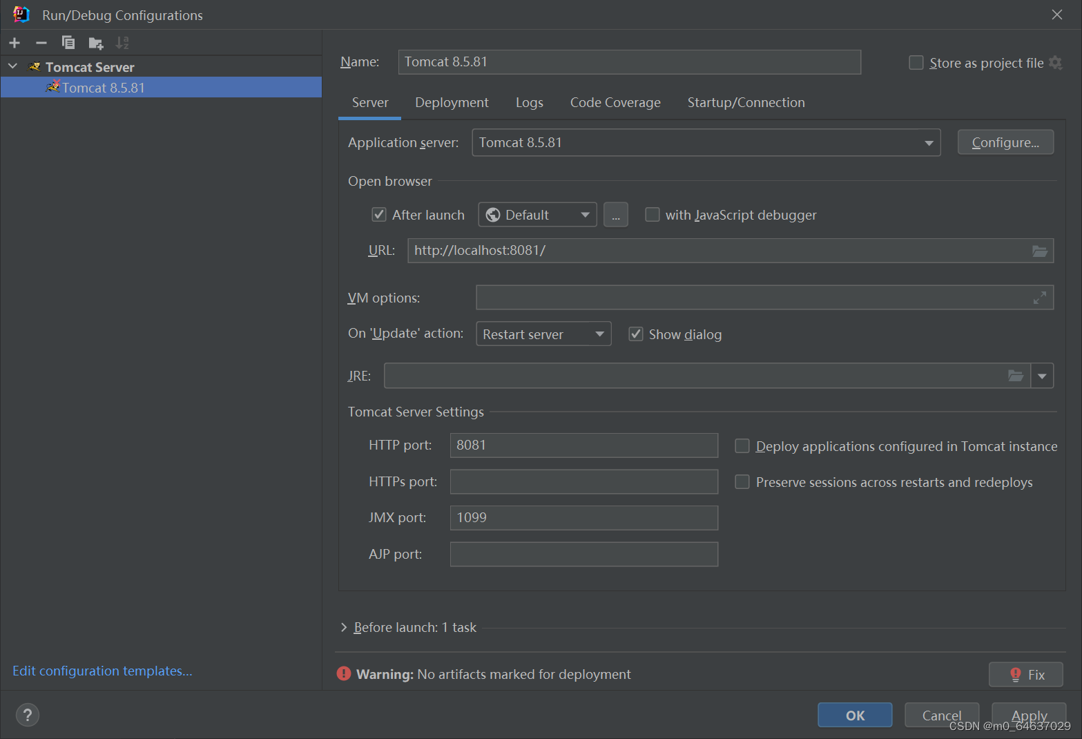 IDEA2023.1.4配置JavaWeb项目（JSP + Tomcat）_idea jsp页面地址-CSDN博客
