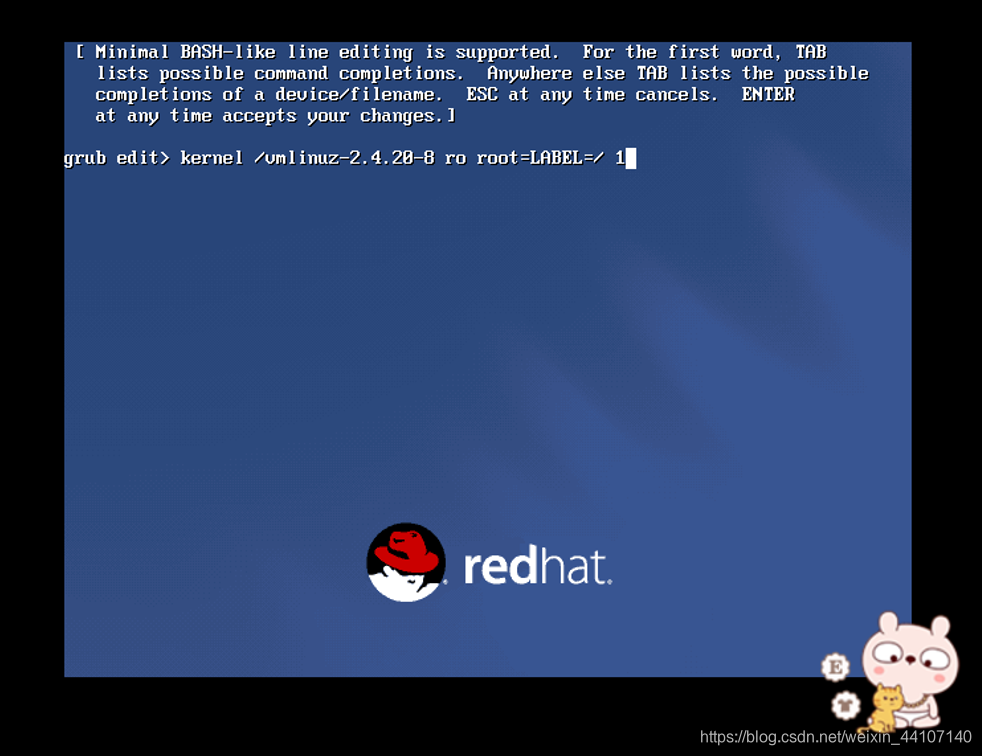 Red Hat linux9修改登录密码步骤_redhat改密码一定要重新启机吗-CSDN博客