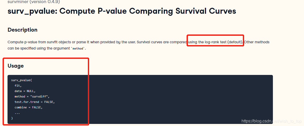 ggsurvplot的p值到底是如何计算的_ggsurvplot p值小数点位数-CSDN博客