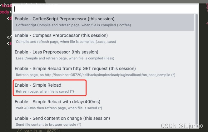 Sublime中使用livereload插件实时预览html文件_sublime预览html-CSDN博客