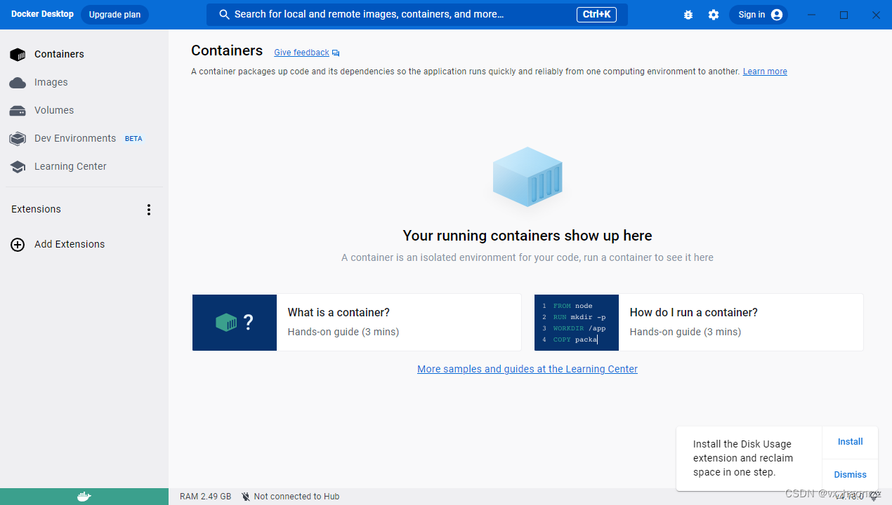 Visual Studio容器工具要求在构建，调试或运行容器化项目之前运行Docker_visual studio 容器工具需要 docker desktop-CSDN博客
