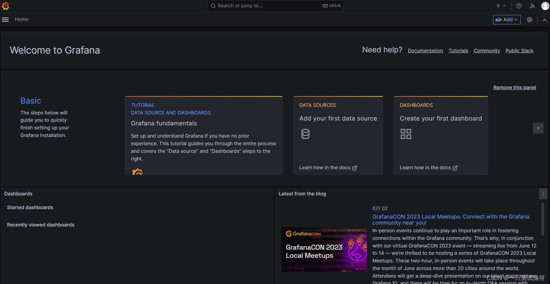 Docker+Grafana+Influxdb+Jmeter可视化性能监控平台搭建_docker influxdb grafana-CSDN博客