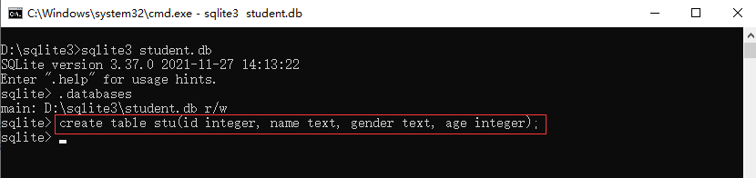利用sqlite3创建并操作数据库_sqlite3创建数据库-CSDN博客