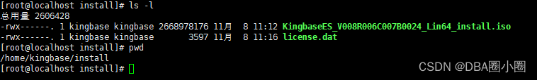 【KingbaseES】R6 Liunx下使用命令行部署数据库集群_linux系统kingbase命令-CSDN博客