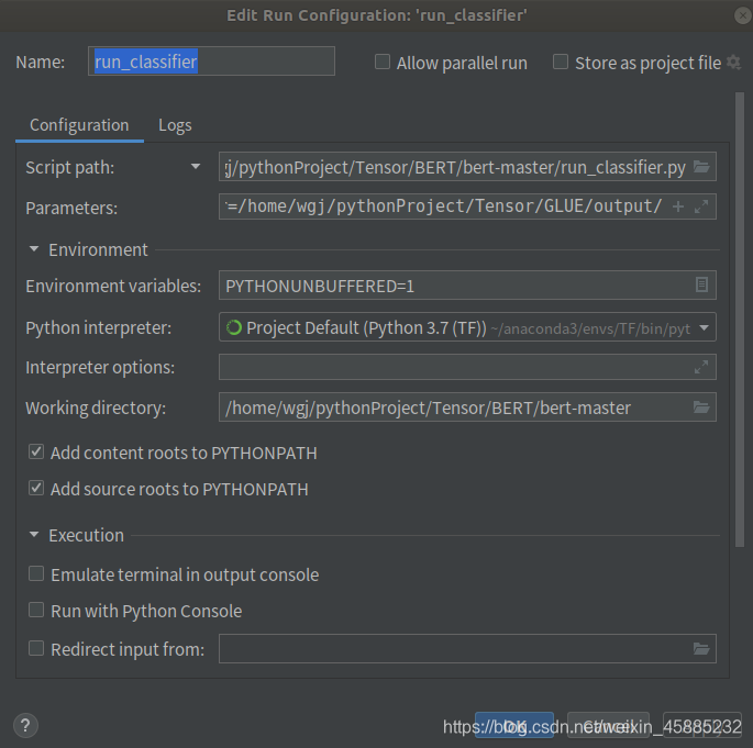 BERT在pycharm下的实现_pycharm bert-CSDN博客