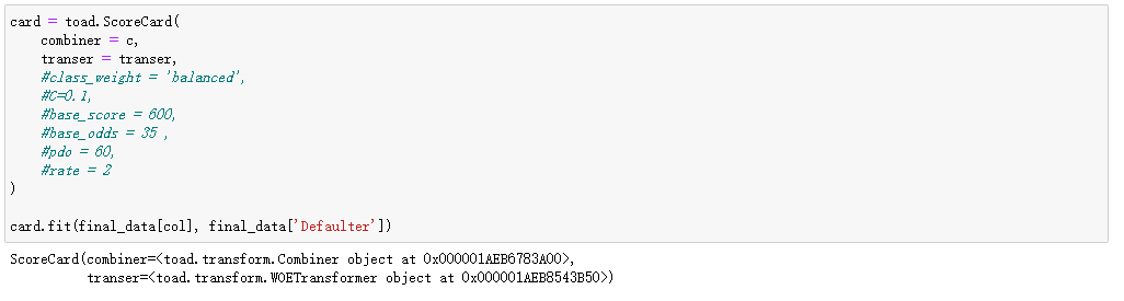 基于 Toad 的评分卡模型全流程详解（内含 Python 源码）_toad包-CSDN博客