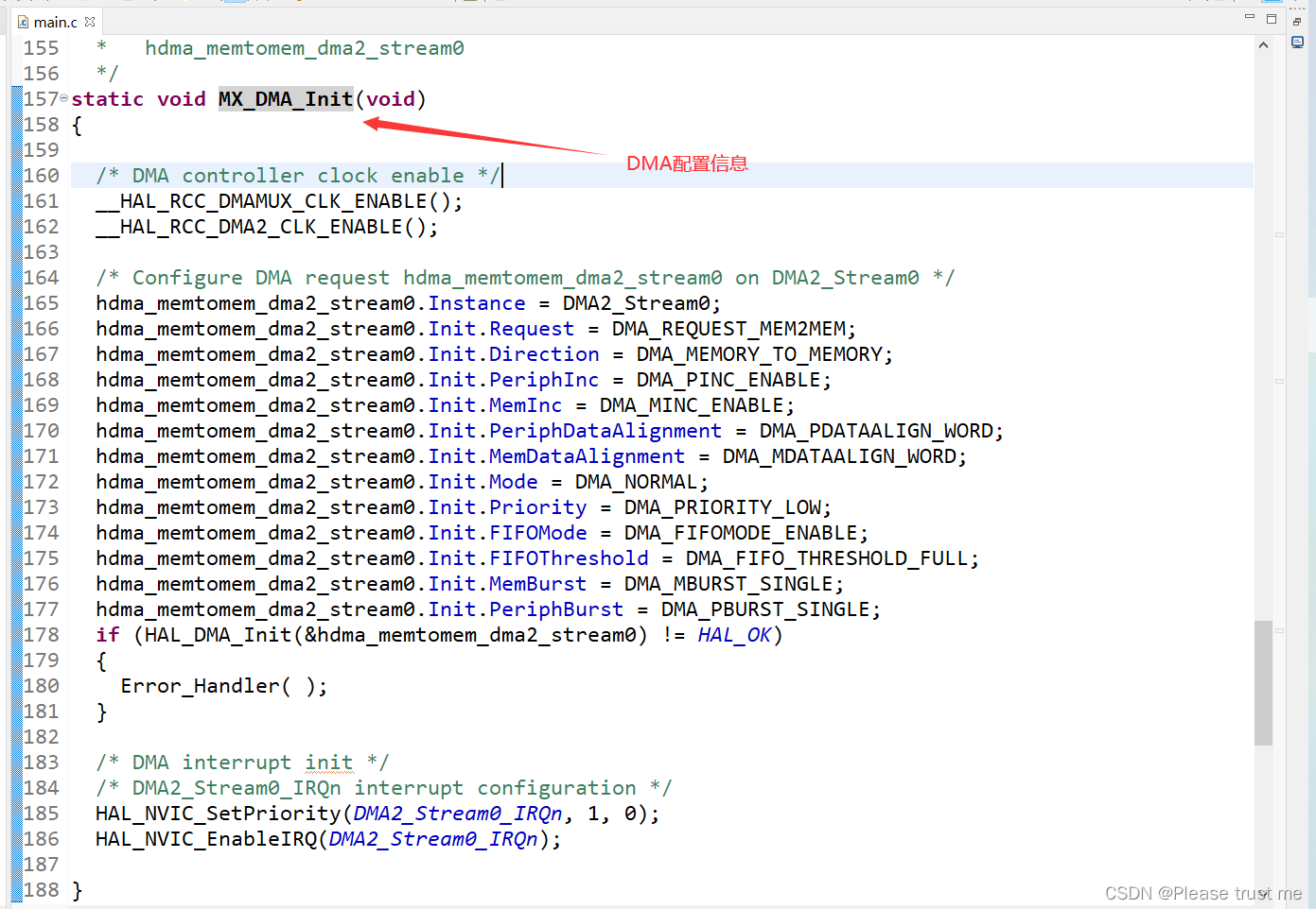 STM32MP157实验（六）——DMA（Memory To Memory）_dma memory to memory-CSDN博客