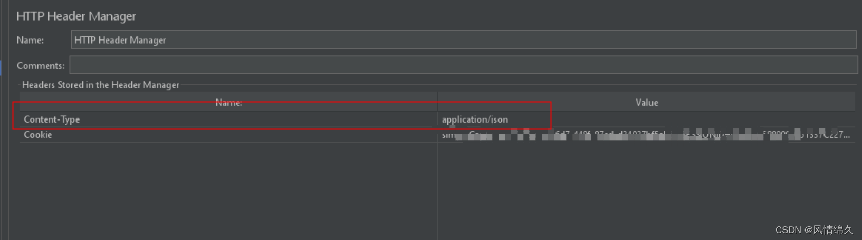 JMeter 请求报Response code:415错误-CSDN博客