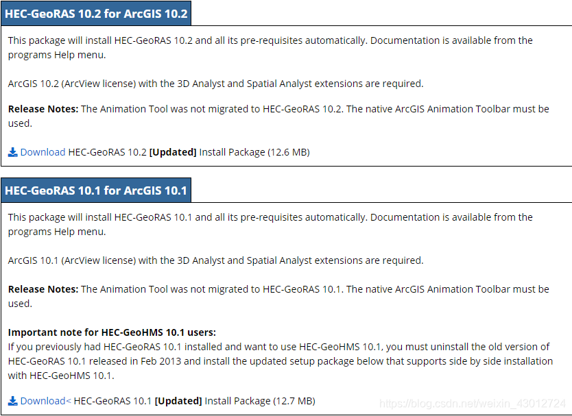 【HEC-RAS】03 HEC-GeoRAS 下载及安装_hec-ras下载-CSDN博客