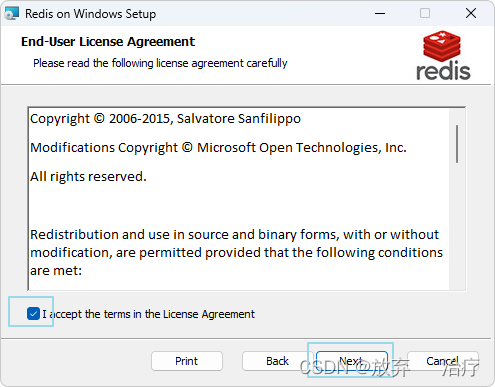 (最新)Windows 11系统 Redis的安装教程_win11安装redis-CSDN博客