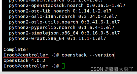 【Openstack Train安装】三、openstack安装_如何安装python-openstack-CSDN博客