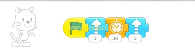 第9课：scratchjr等待指令_scratch对话等待时间怎么算-CSDN博客