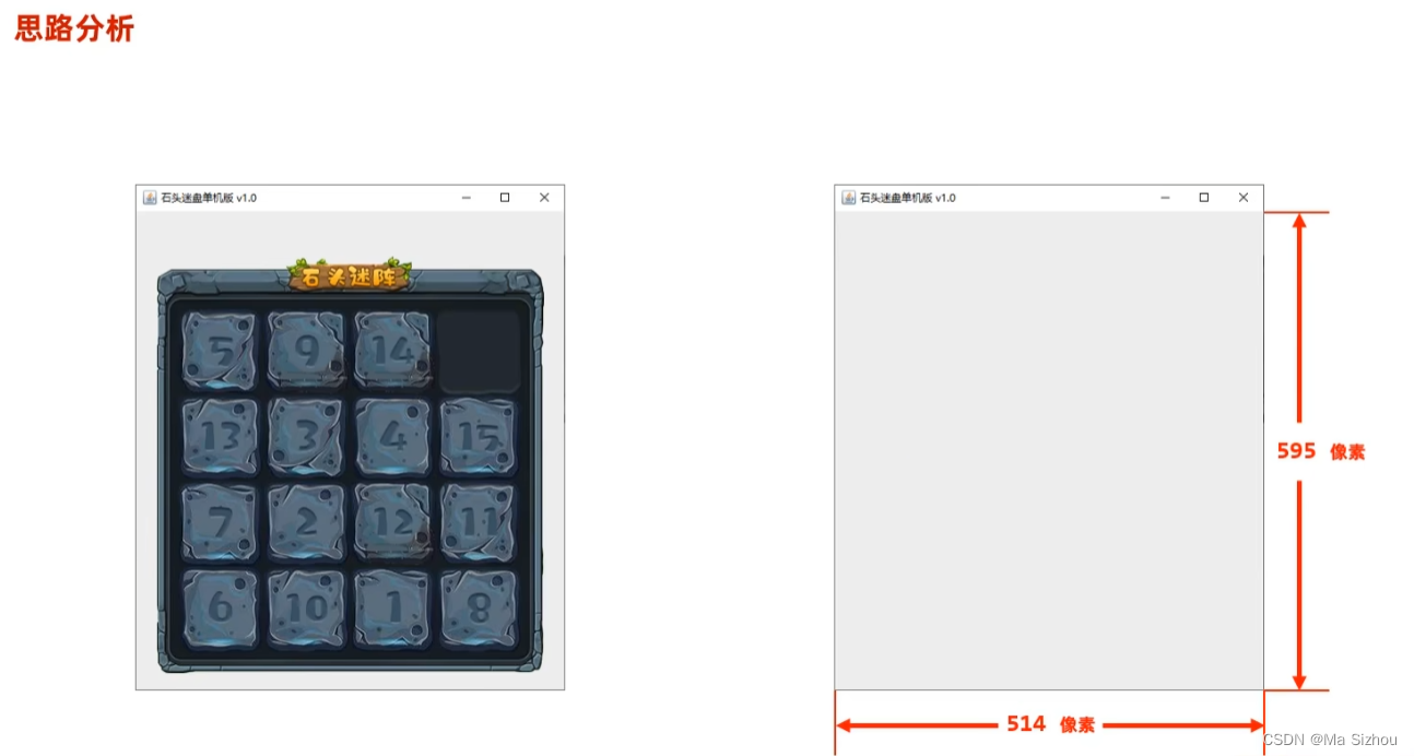 【进阶篇-Day4：使用JAVA编写石头迷阵游戏】_石头迷阵java程序实训报告-CSDN博客