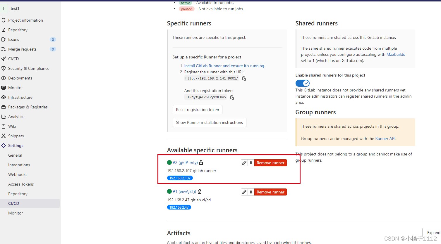 【gitlab】gitlab runner安装与使用_gitlab runner 日志-CSDN博客
