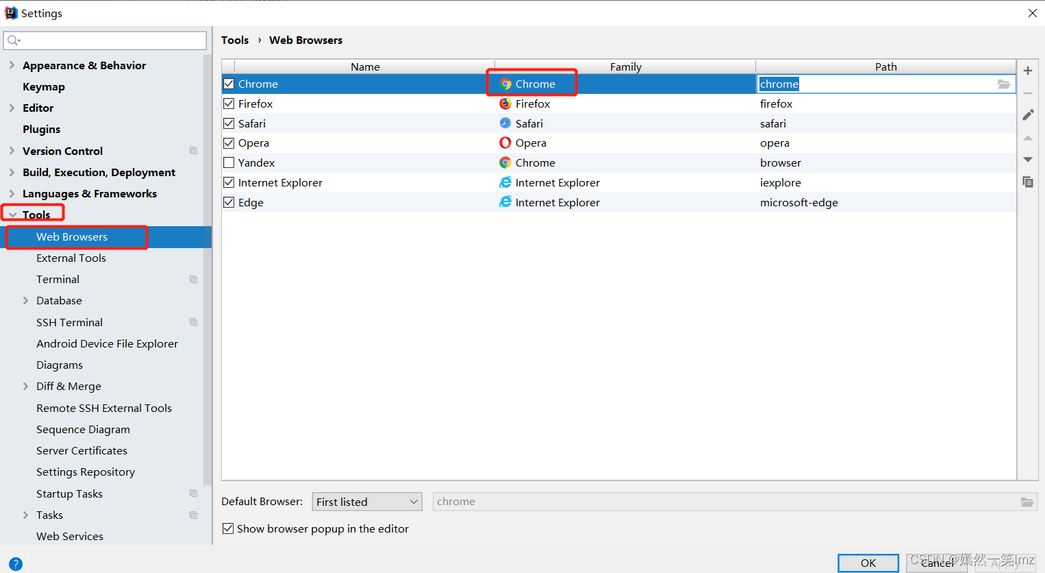 Idea 提示：windows找不到文件“chrome”。请确定文件名是否正确，再试一次idea Windows找不到文件chrome Csdn博客 8160